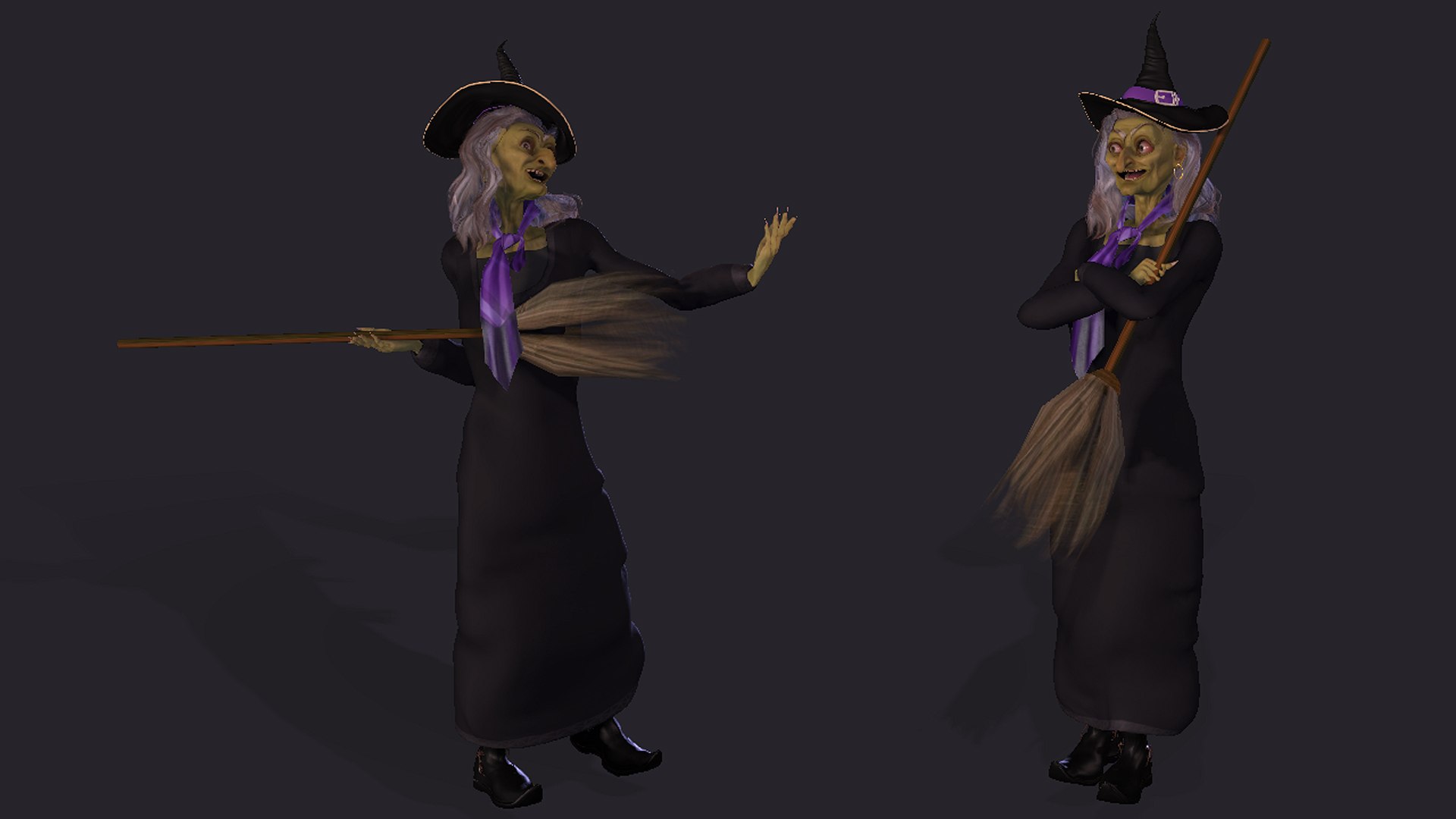 The Witch 3D Model - TurboSquid 1867072