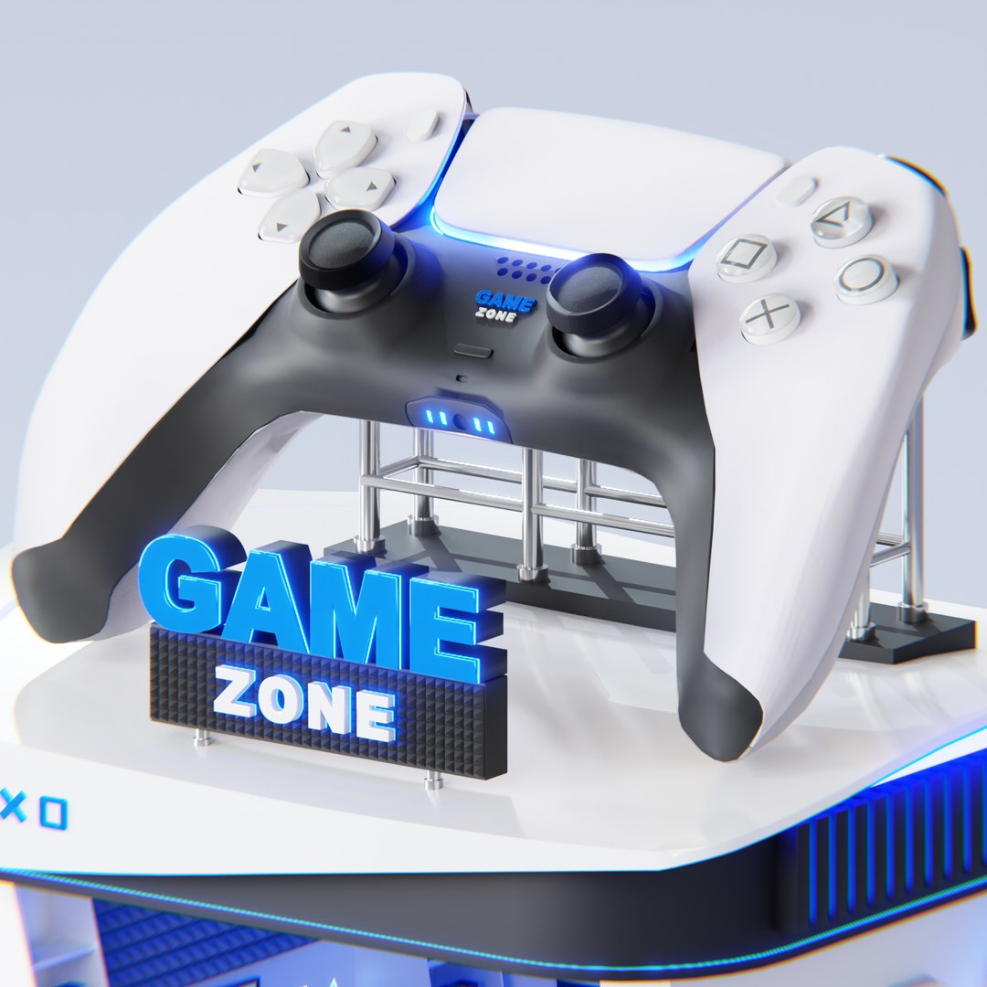 Isometric Playstation PS5 3D Model - TurboSquid 2326009