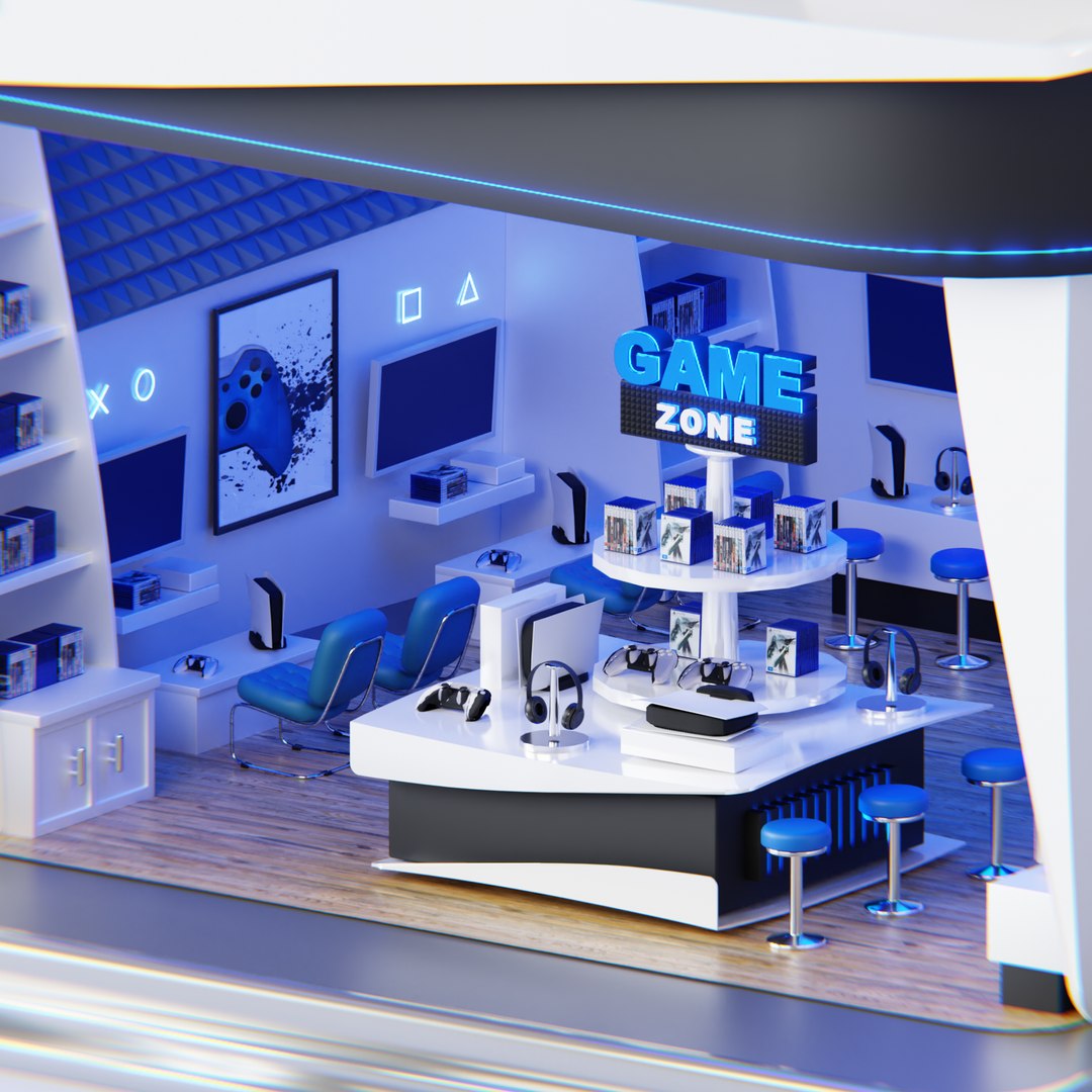 Isometric Playstation PS5 3D Model - TurboSquid 2326009