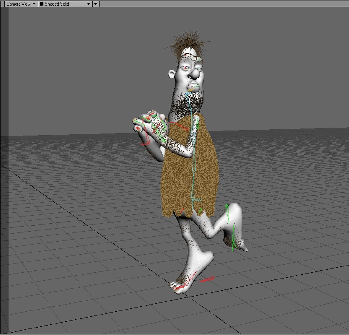 Lightwave Caveman V1