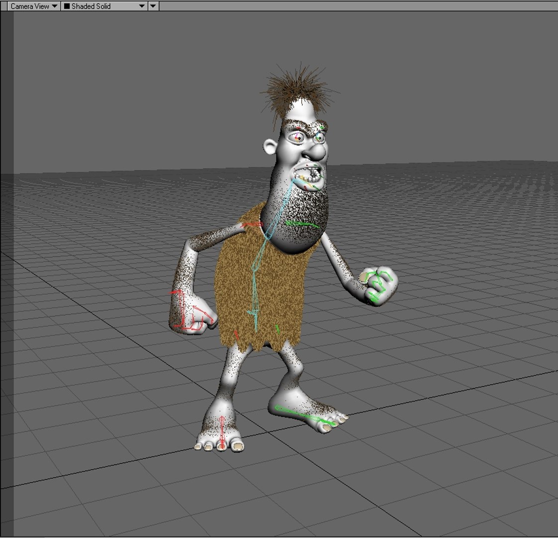 Lightwave Caveman V1