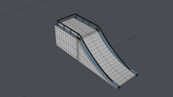 modelo 3d Parque de patinaje de dibujos animados - TurboSquid 2053009