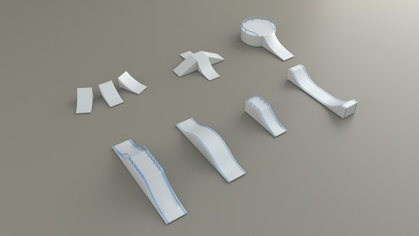 modelo 3d Parque de patinaje de dibujos animados - TurboSquid 2053009