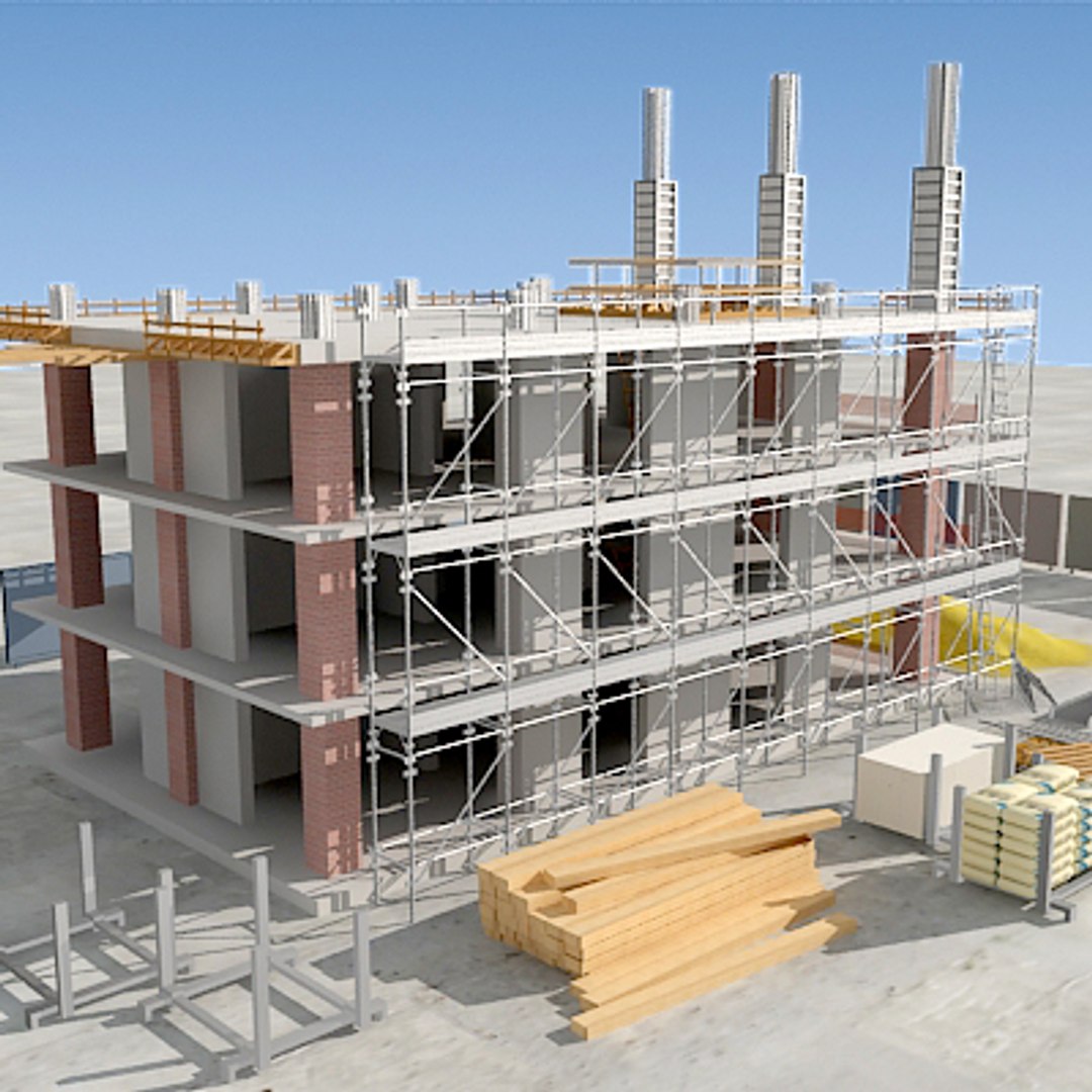 3d Construction Area Model
