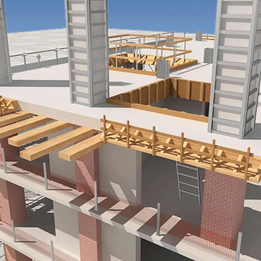 3d Construction Area Model