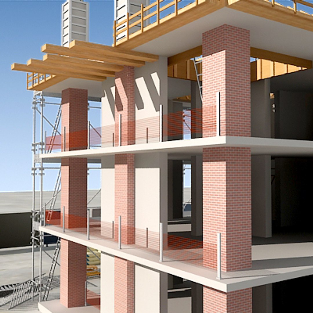 3d Construction Area Model