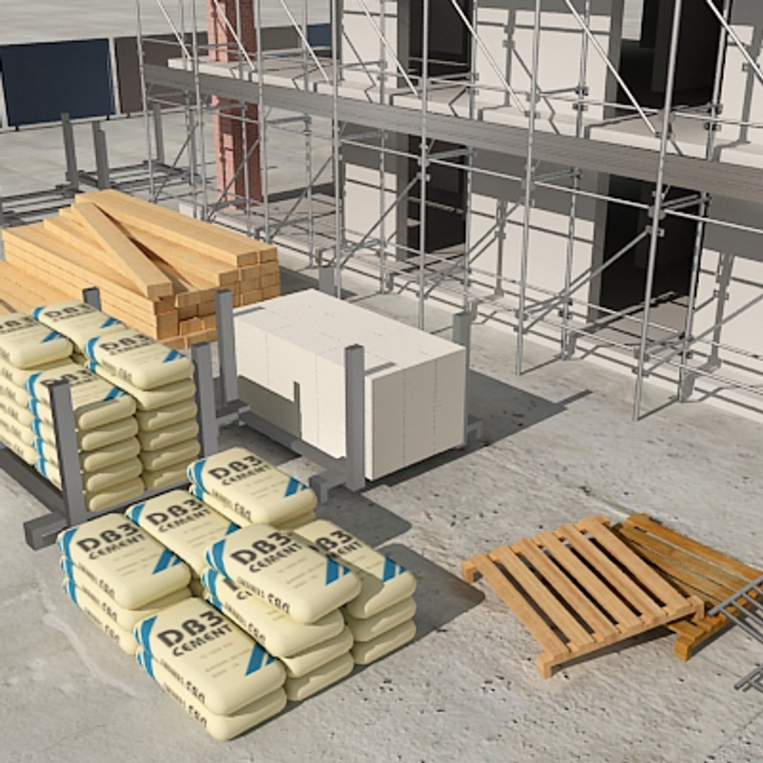 3d Construction Area Model