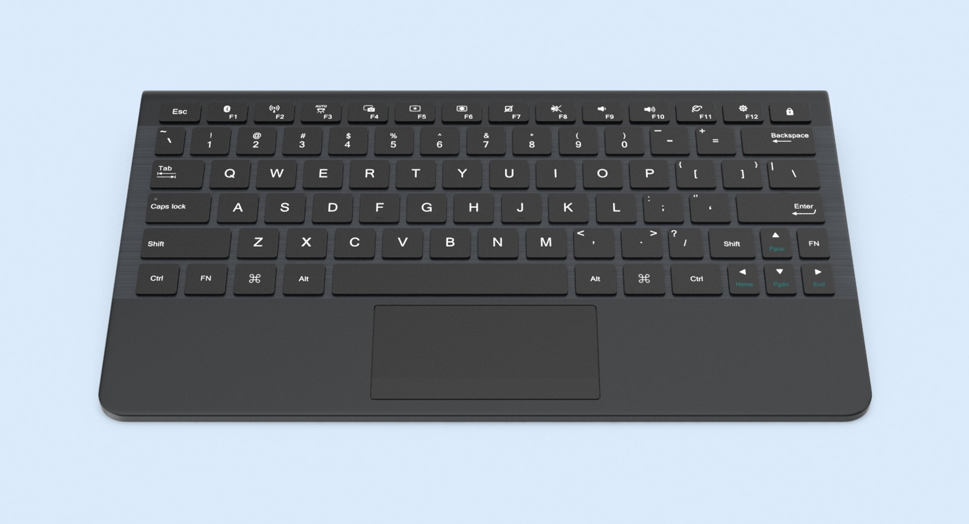 3d keyboard trackpad