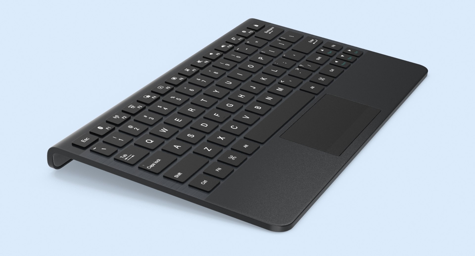 3d keyboard trackpad