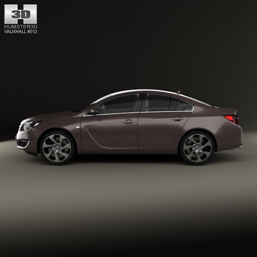 3d sedan 2012 insignia model