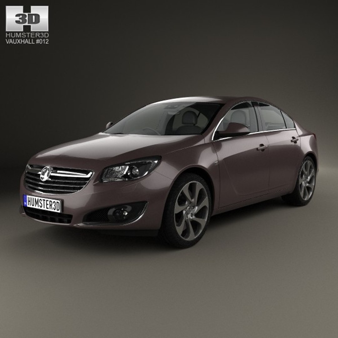 3d sedan 2012 insignia model
