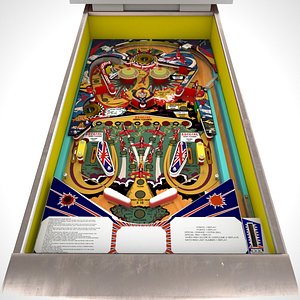 3D Pinball Models | TurboSquid