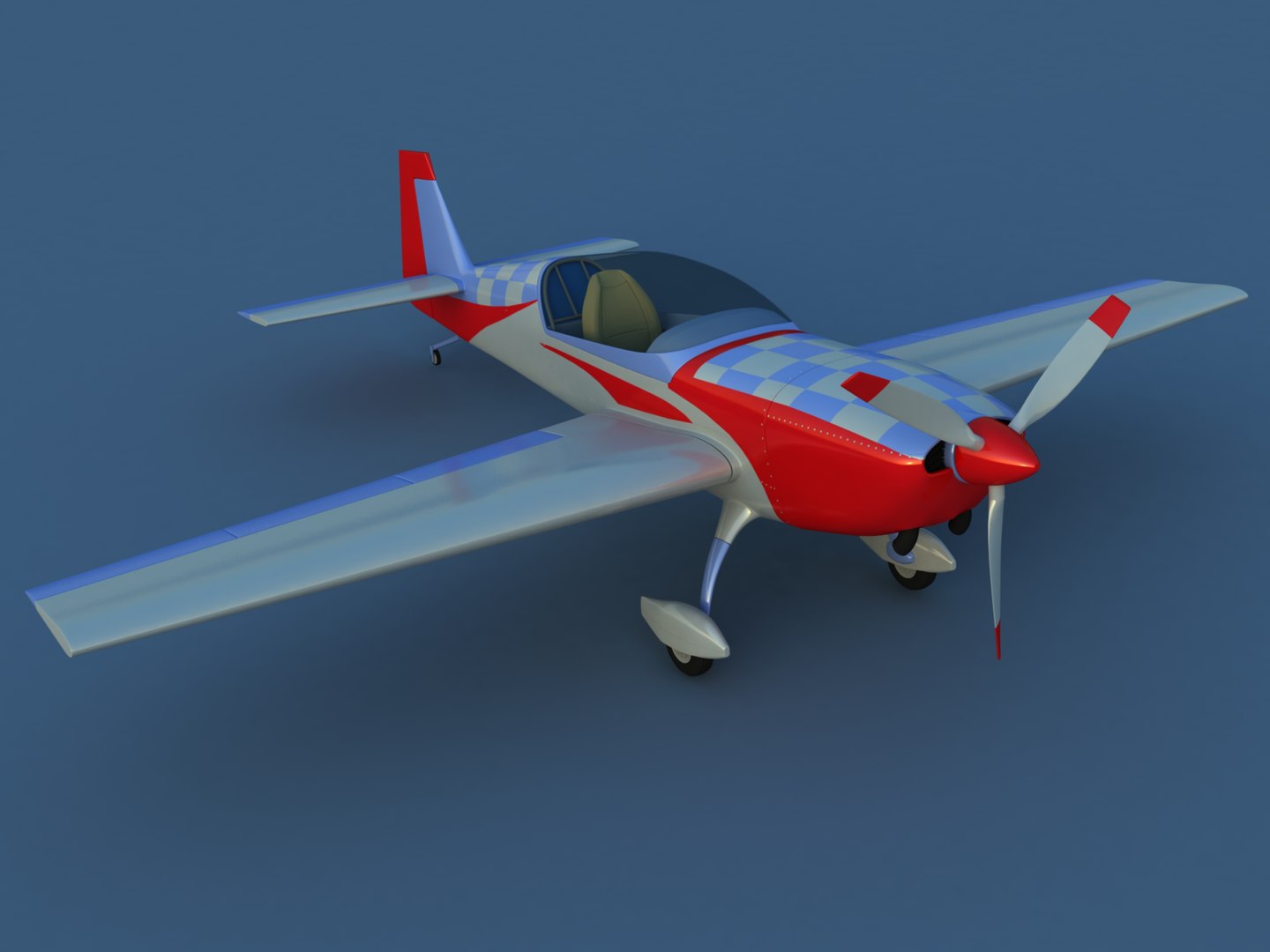 Extra 300l 3d Model