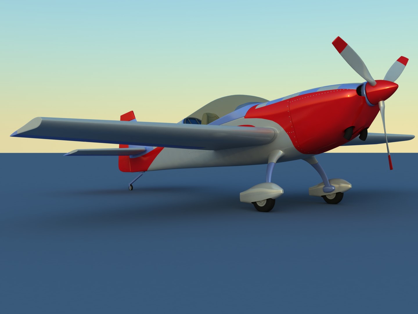 Extra 300l 3d Model