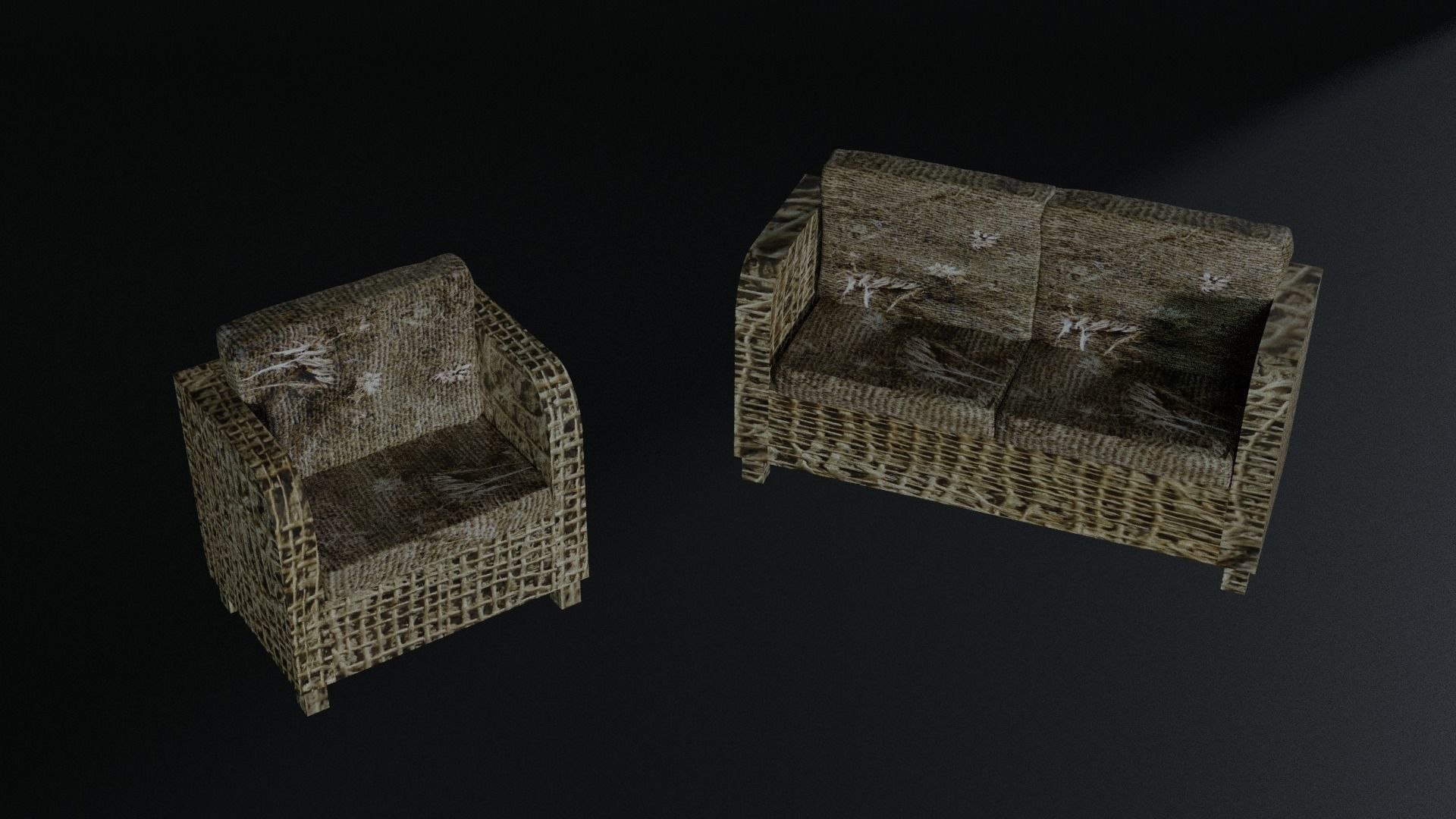 3D Apocalyptic Furnitures - TurboSquid 2133515