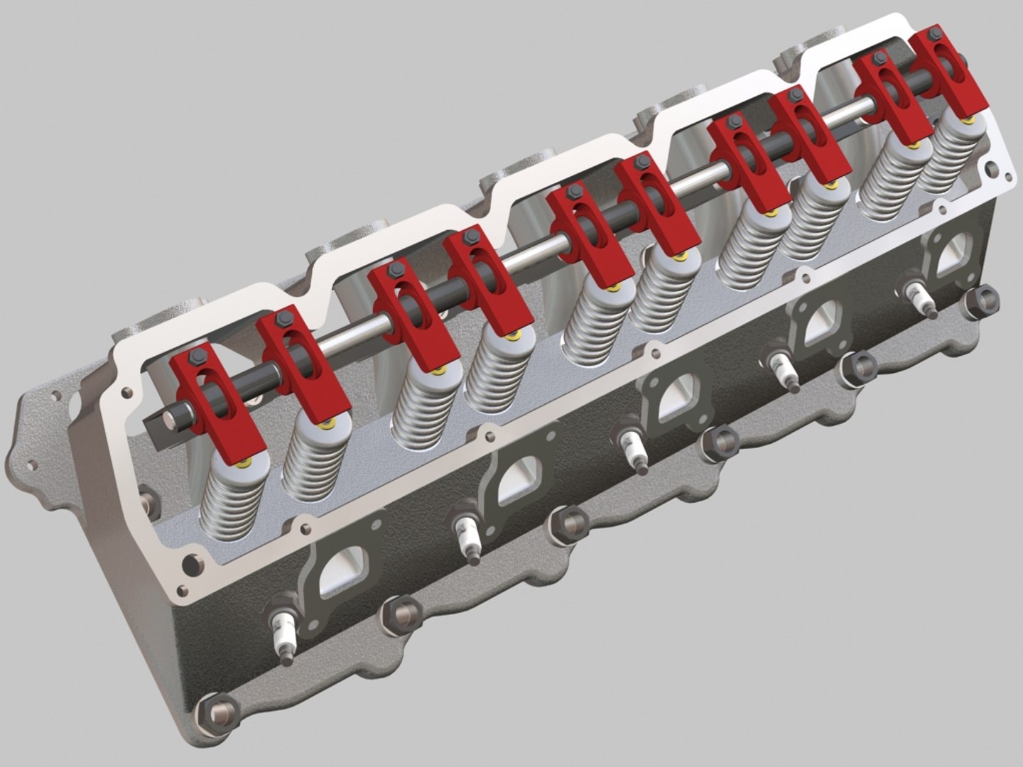 3d Model V10 Fuel Engine