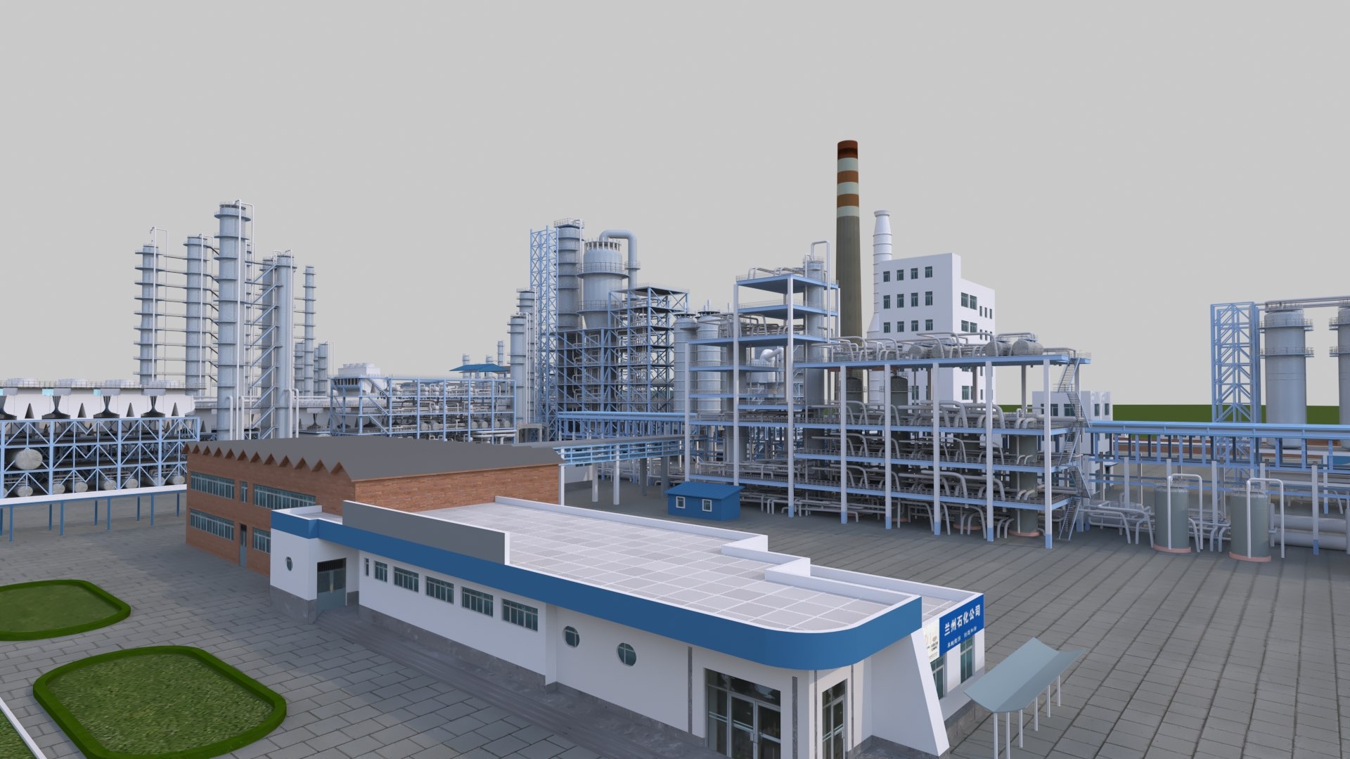 modelo 3d fábrica20210828 - TurboSquid 1779343