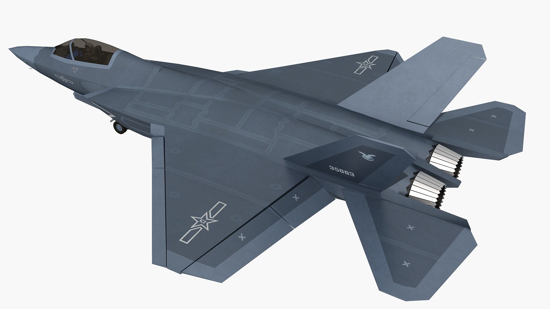 Chinese Air Force J-35 Model - TurboSquid 2182049