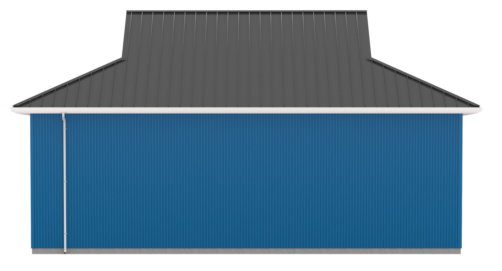 Garage Corrugated Metal Model - TurboSquid 1232799
