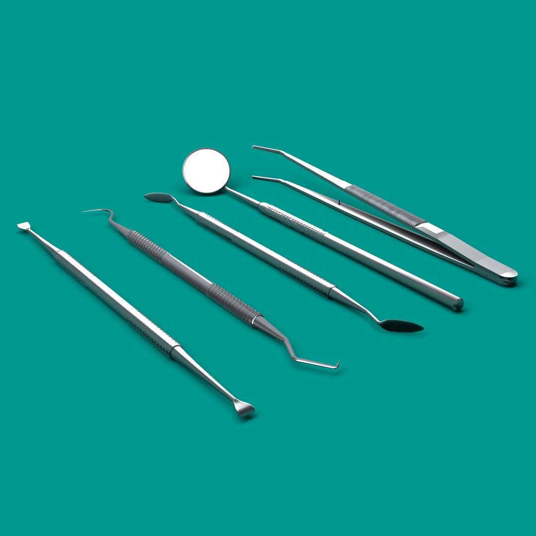 3D Dental Instruments - TurboSquid 1727433