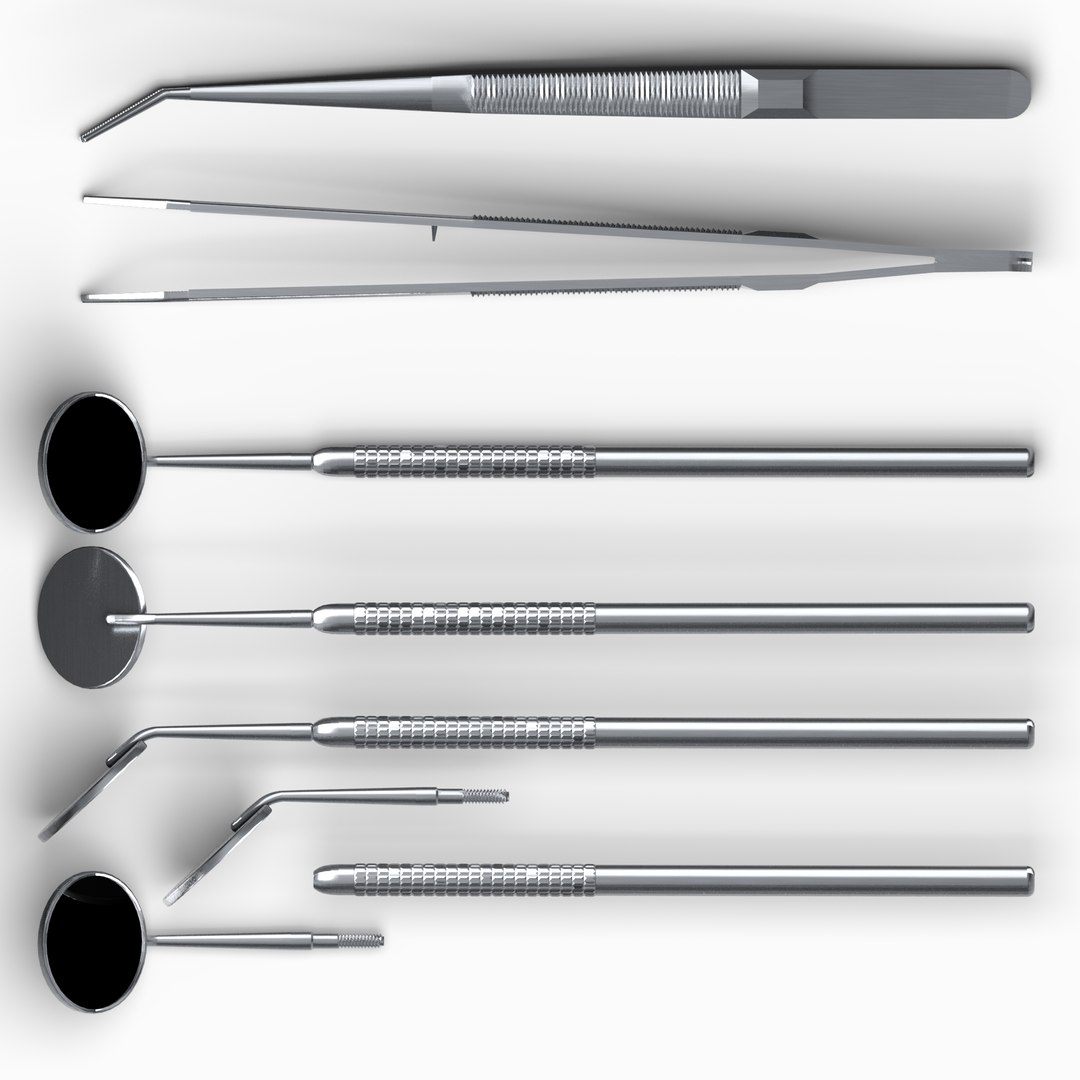 3D Dental Instruments - TurboSquid 1727433