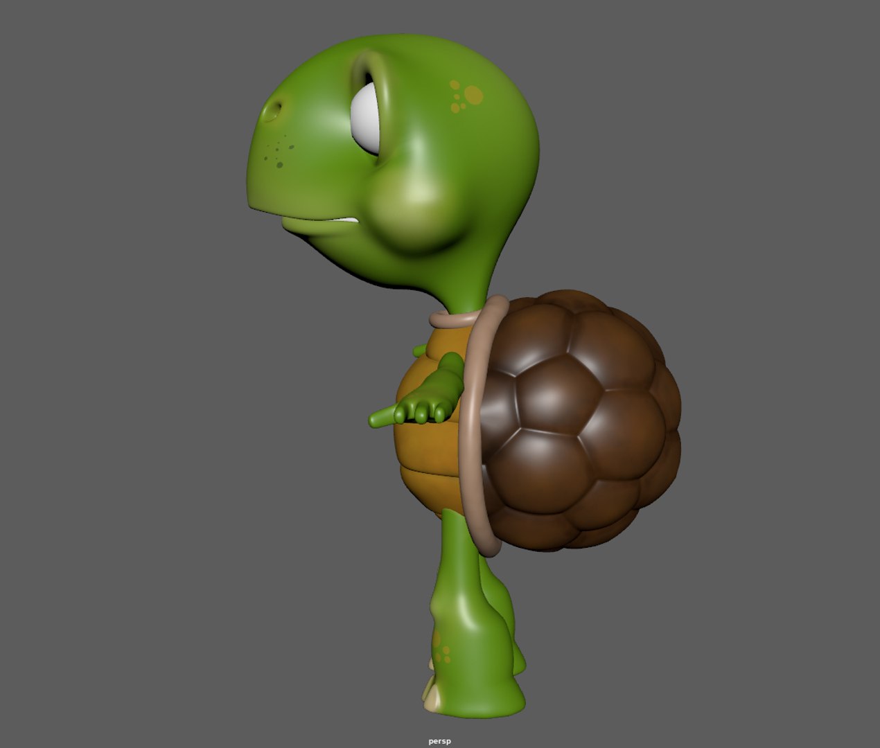 3D Turtle Cartoon - TurboSquid 1443824