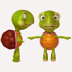 Cartoon Turtle Maya Models for Download | TurboSquid