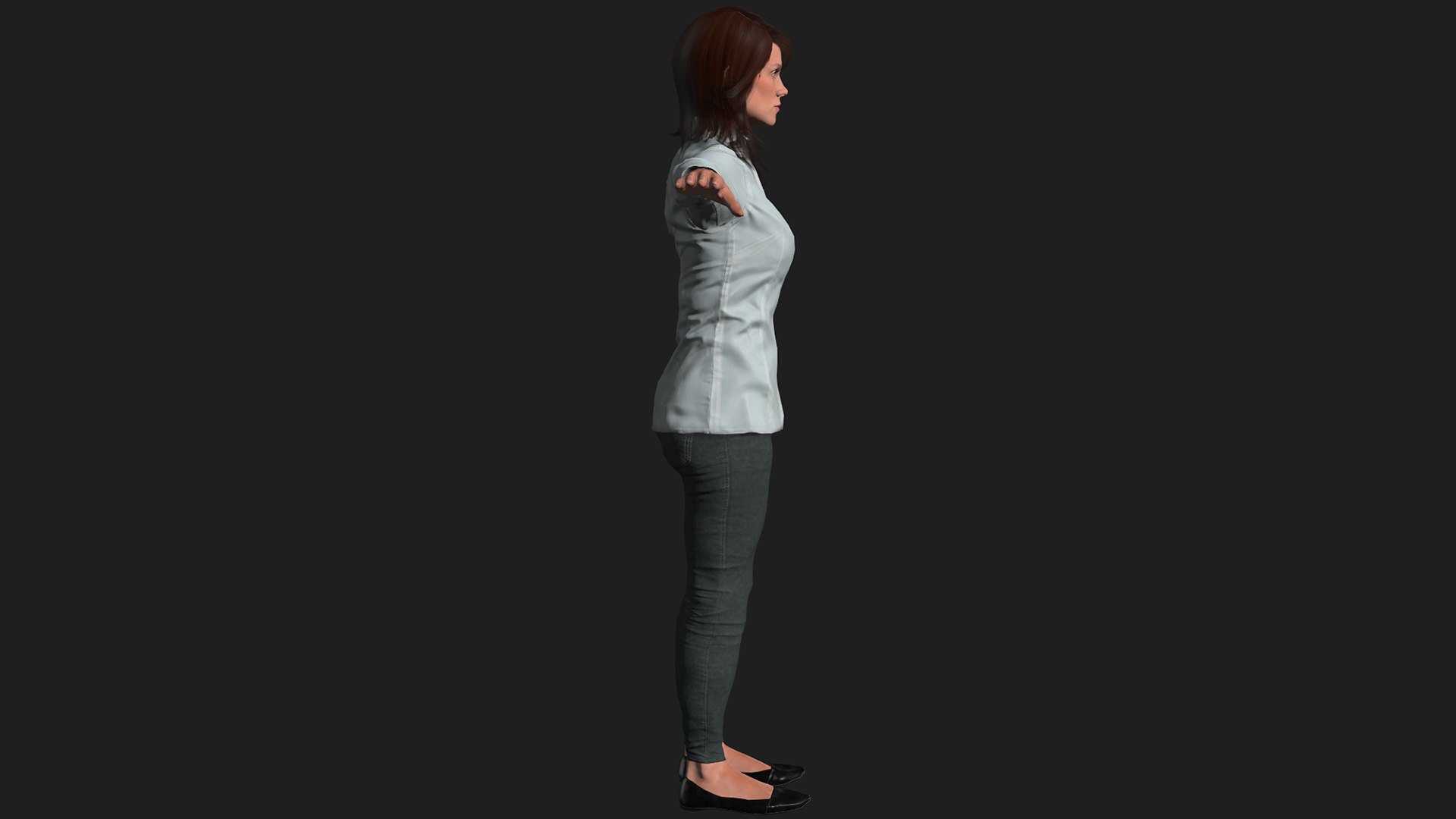 Business woman 3D model - TurboSquid 1664361