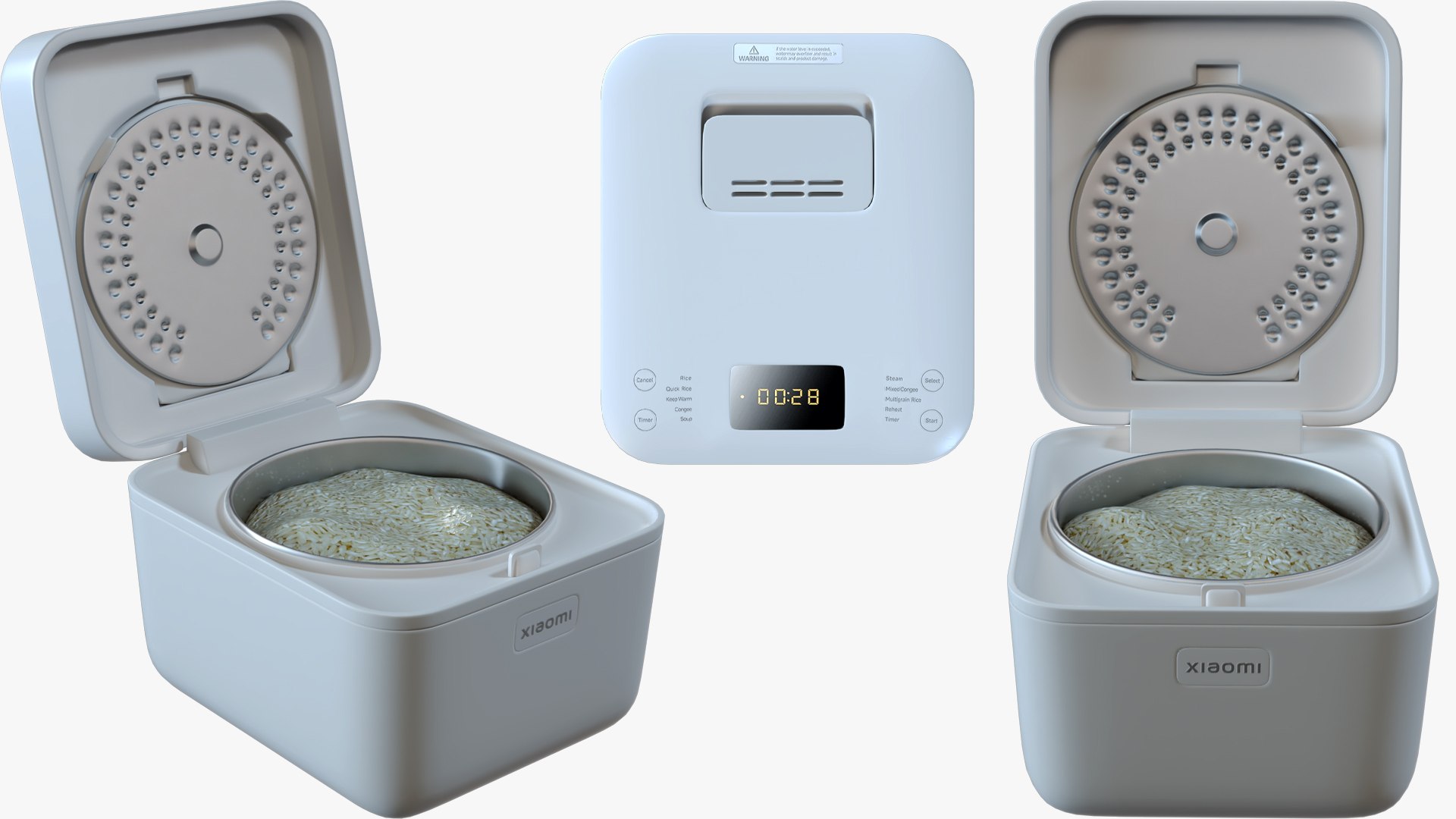 Xiaomi Rice Cooker 3D - TurboSquid 2460215