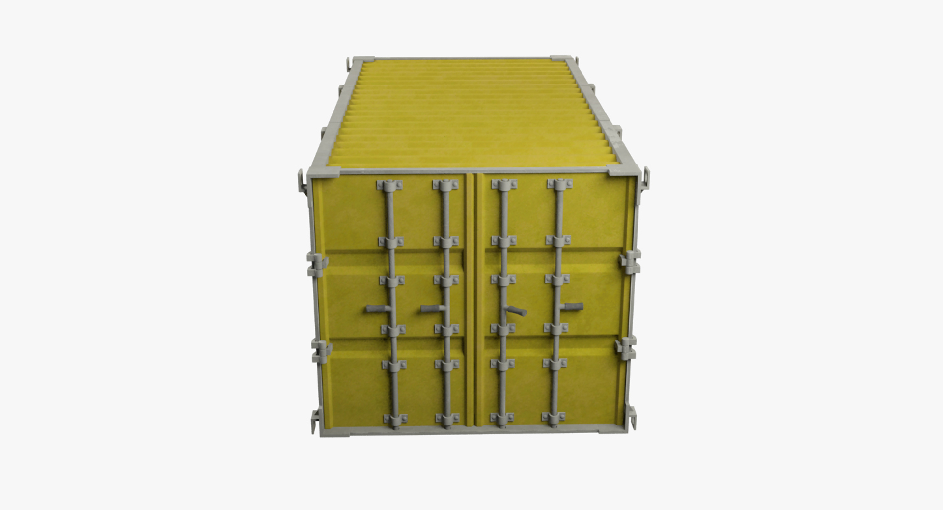 Cargo container 3D - TurboSquid 1293322