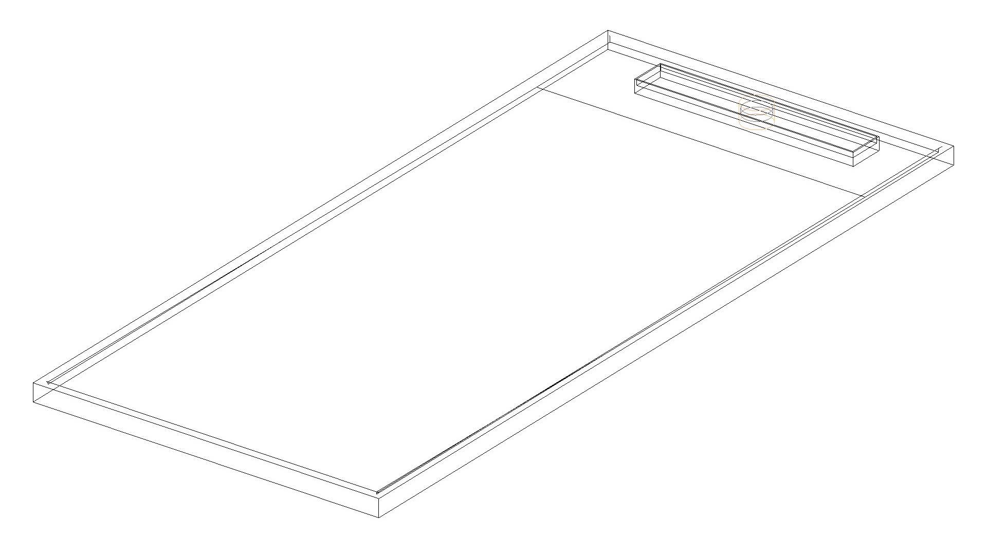 3D Shower Tray model - TurboSquid 2019964