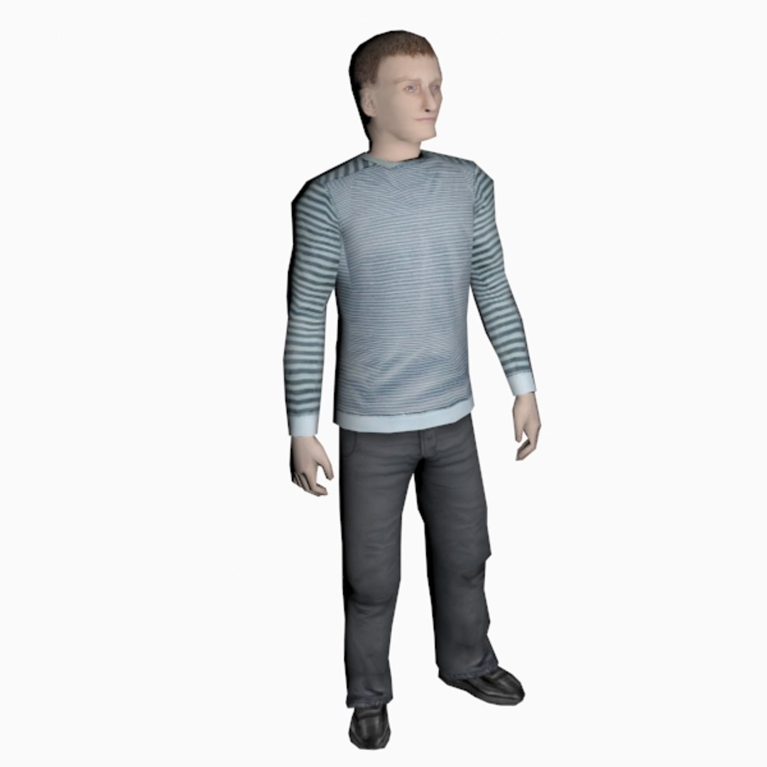 3d Boy Man