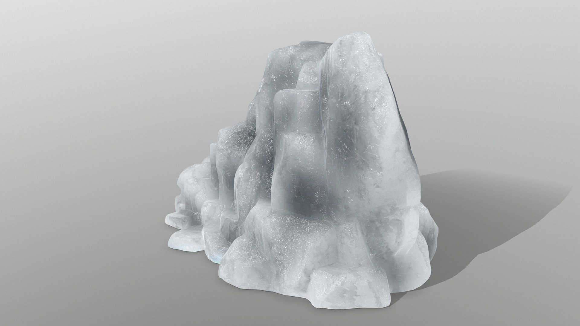 3D ice rock model - TurboSquid 1388333