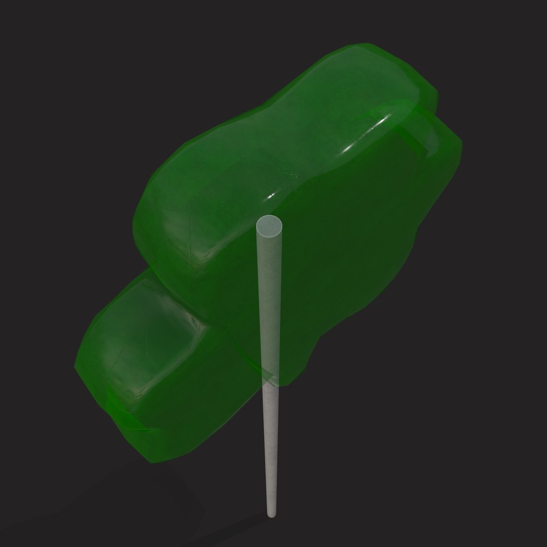 3D St Patrick Candy Sucker - TurboSquid 1872668