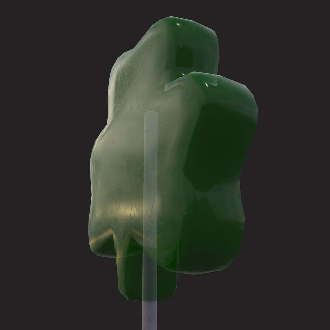 3D St Patrick Candy Sucker - TurboSquid 1872668
