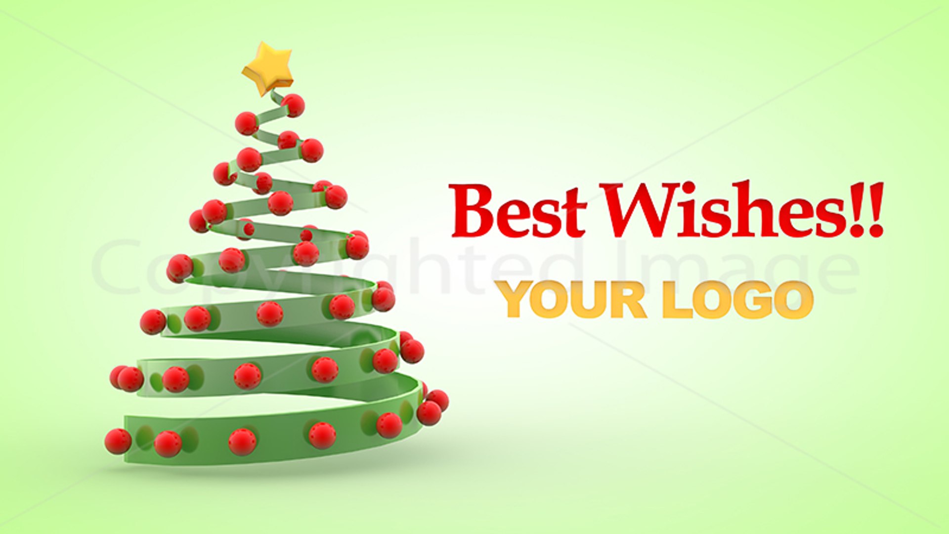 3d c4d christmas card