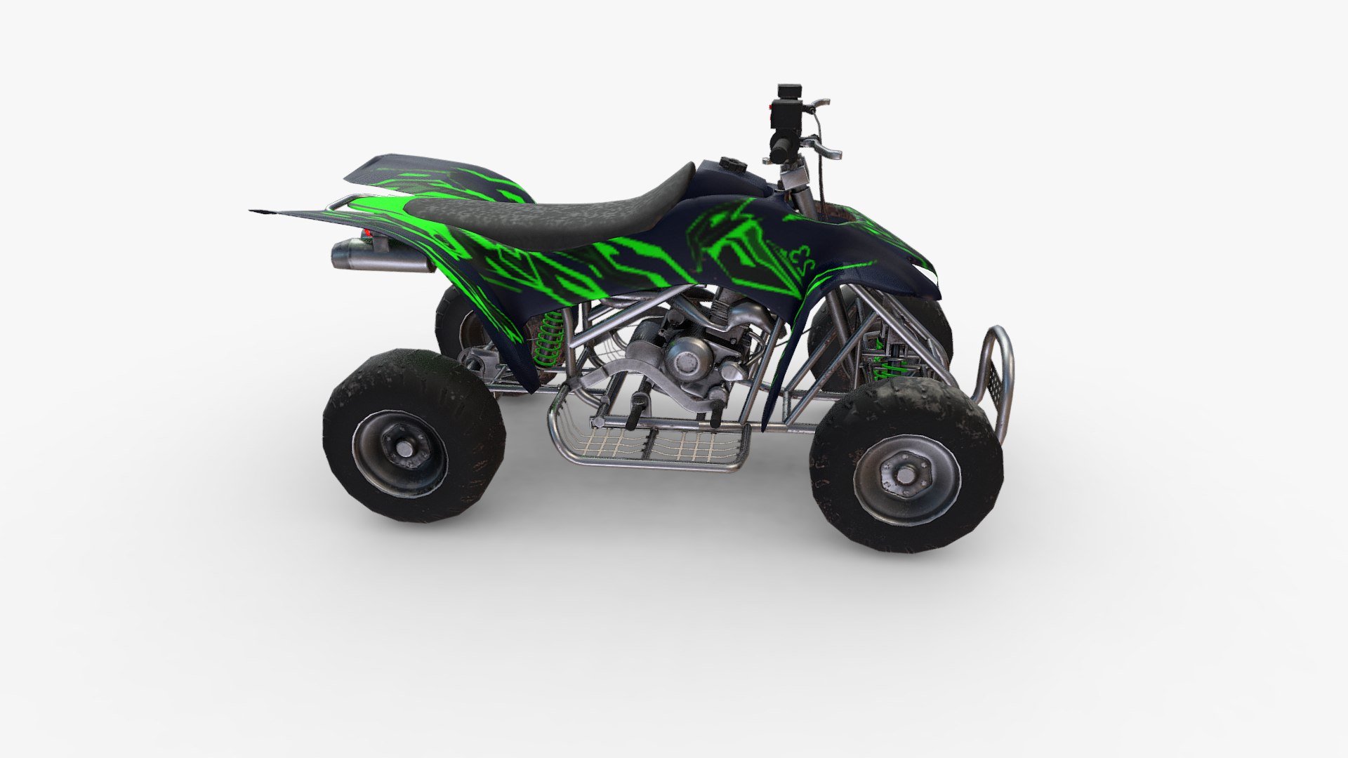 3D Quad bike v2 - TurboSquid 2101721