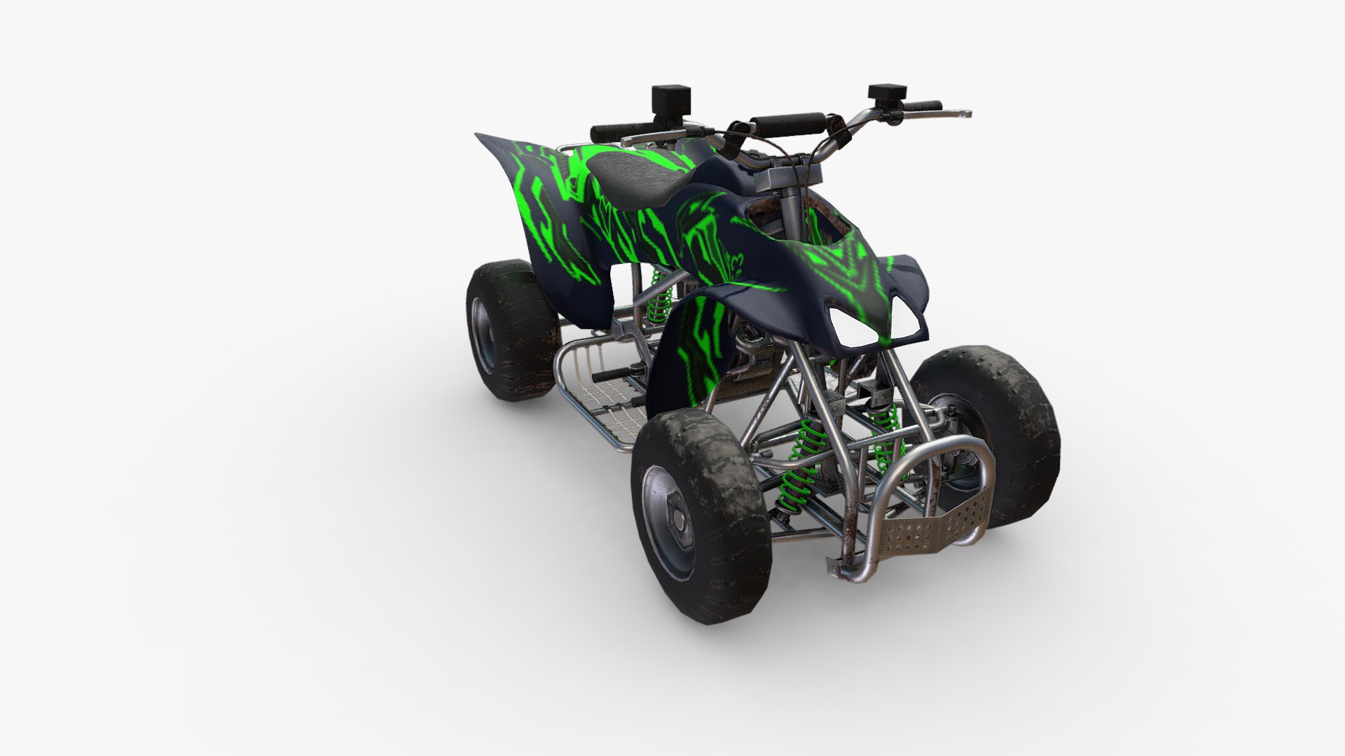 3D Quad bike v2 - TurboSquid 2101721