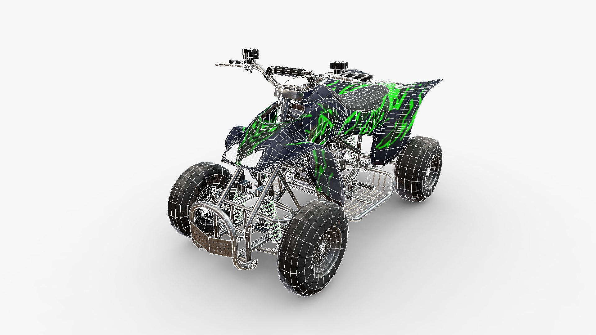 3D Quad bike v2 - TurboSquid 2101721