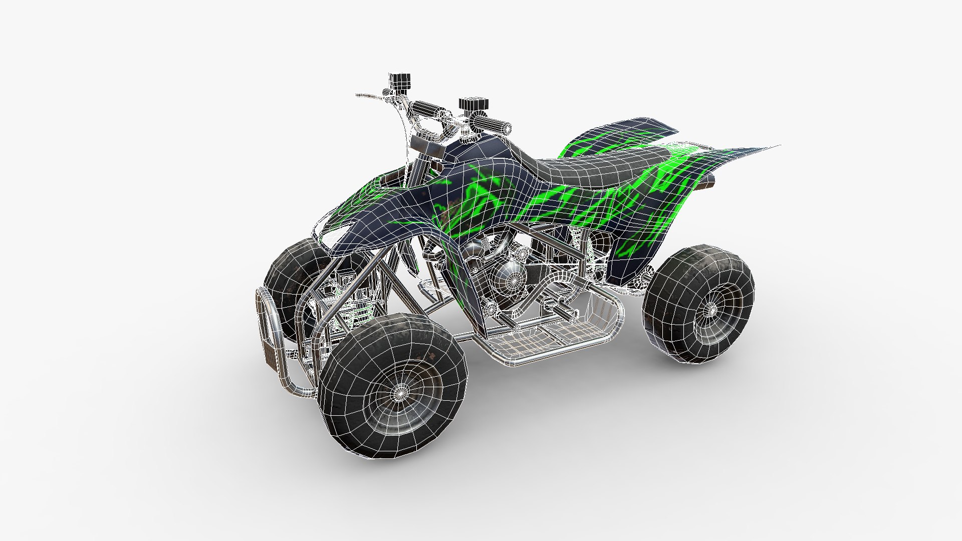 3D Quad bike v2 - TurboSquid 2101721