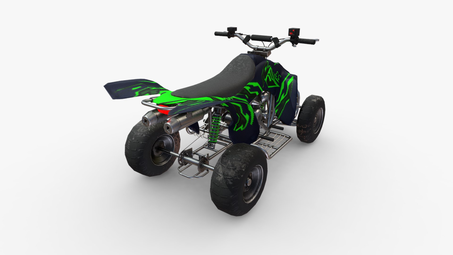 3D Quad bike v2 - TurboSquid 2101721