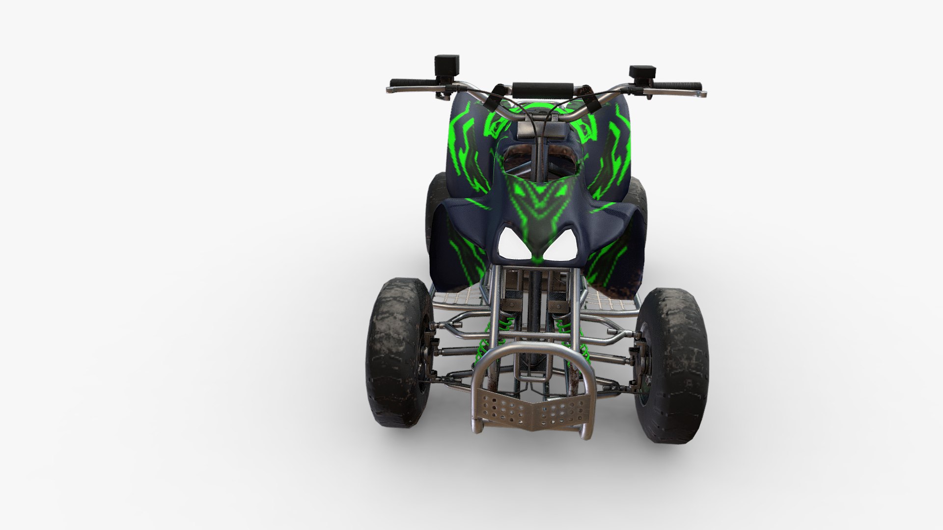3D Quad bike v2 - TurboSquid 2101721
