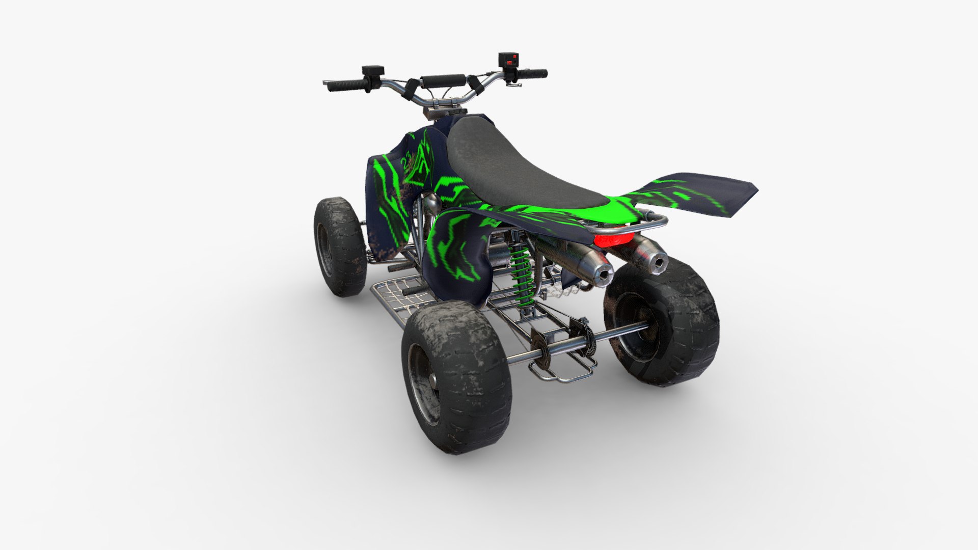 3D Quad bike v2 - TurboSquid 2101721