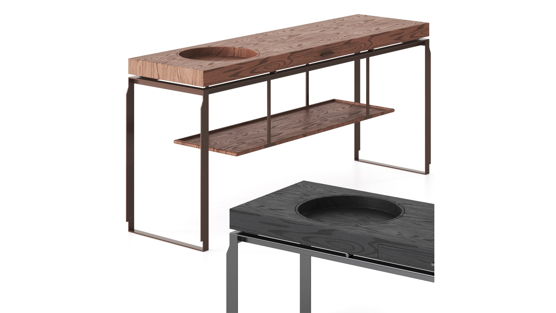 3D Aei By Giorgetti Console Table Model - TurboSquid 1881478