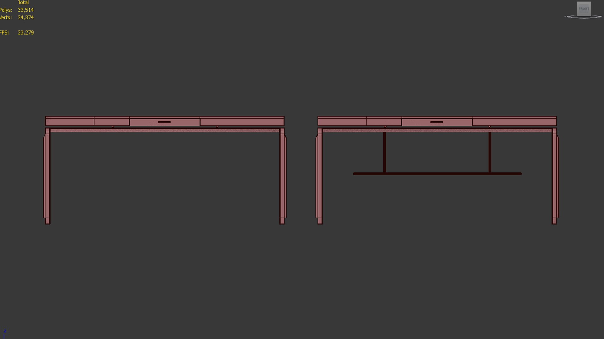 3D Aei By Giorgetti Console Table Model - TurboSquid 1881478