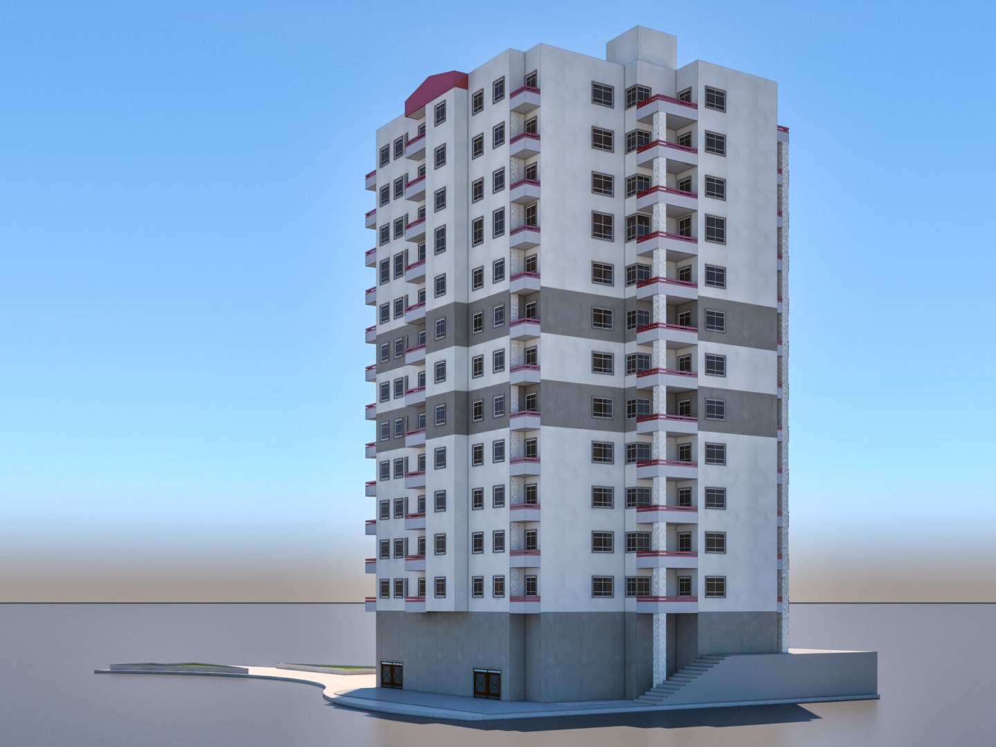 3D apartment - TurboSquid 1463065