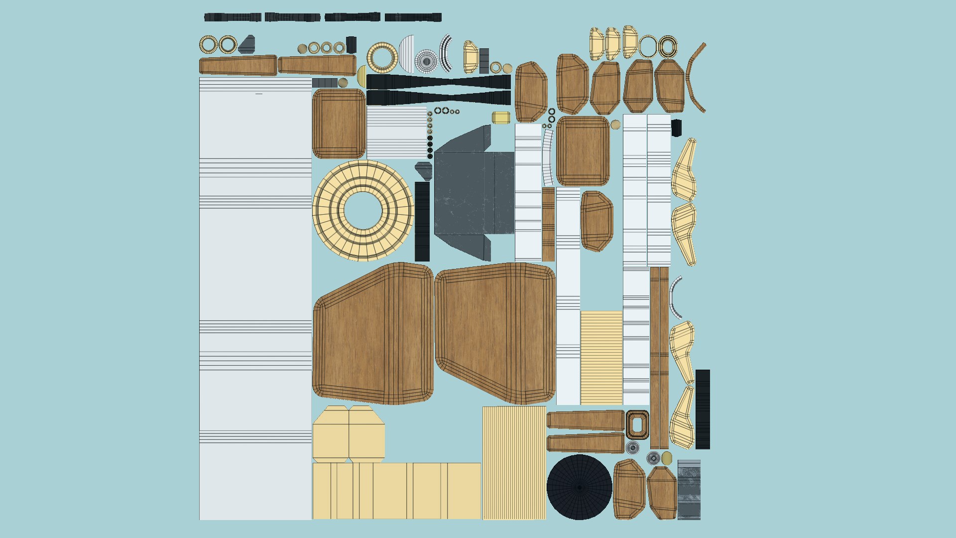 3D Robot C3 Wood - Sentinel Character SciFi Design - TurboSquid 1836114