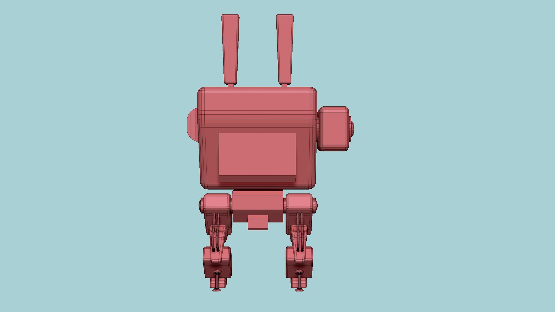 3D Robot C3 Wood - Sentinel Character SciFi Design - TurboSquid 1836114