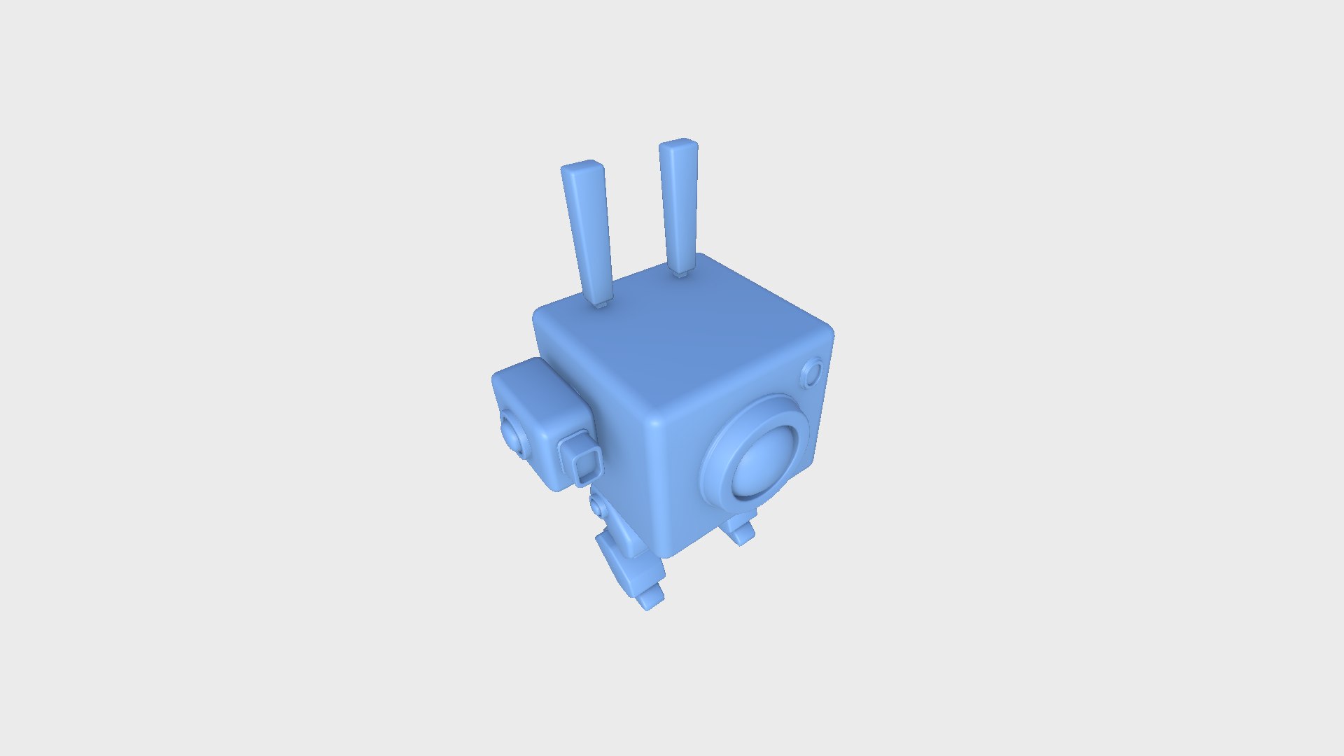 3D Robot C3 Wood - Sentinel Character SciFi Design - TurboSquid 1836114