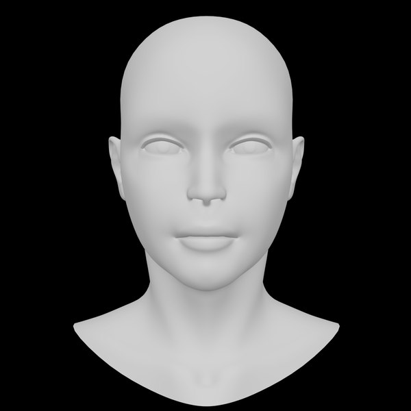 modèle 3D de tête féminine - TurboSquid 692410